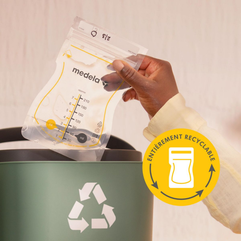 Sachets pour lait maternel Medela | Grandir Nature