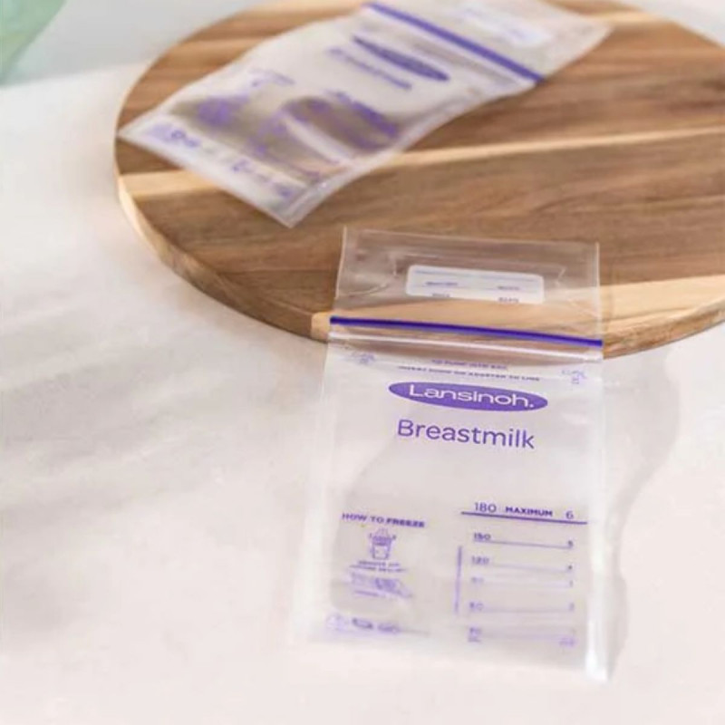 Sachets de conservation pour lait maternel Lansinoh | Grandir Nature